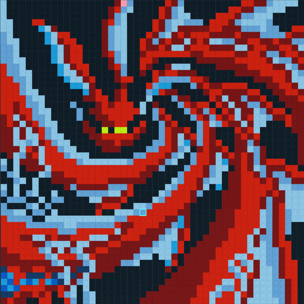 LEGO Pixel Paintings: Experiments - A1rJ3rry's World