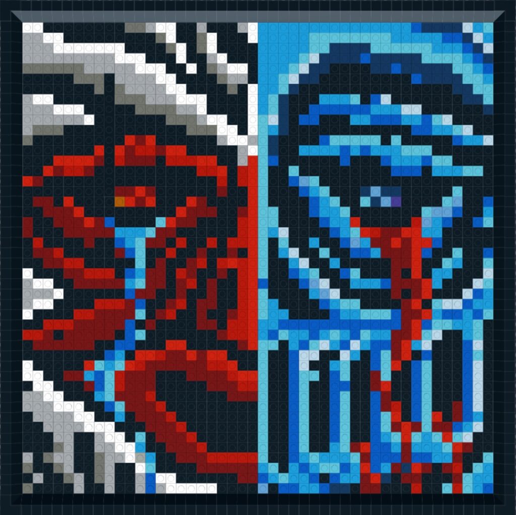 LEGO Pixel Paintings: Experiments - A1rJ3rry's World